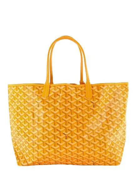 Goyard Saint Louis Tote Coated Canvas Pm - Orange