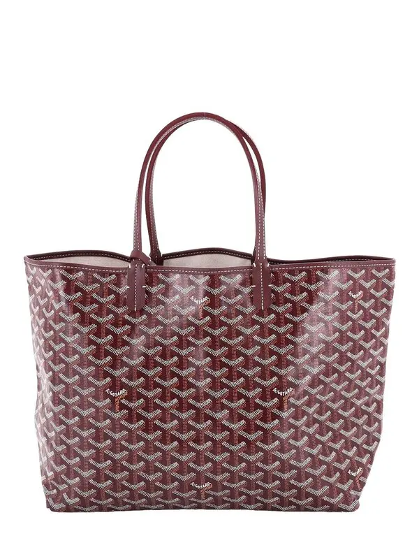 Goyard Saint Louis Pm Tote Coated Canvas - Purple