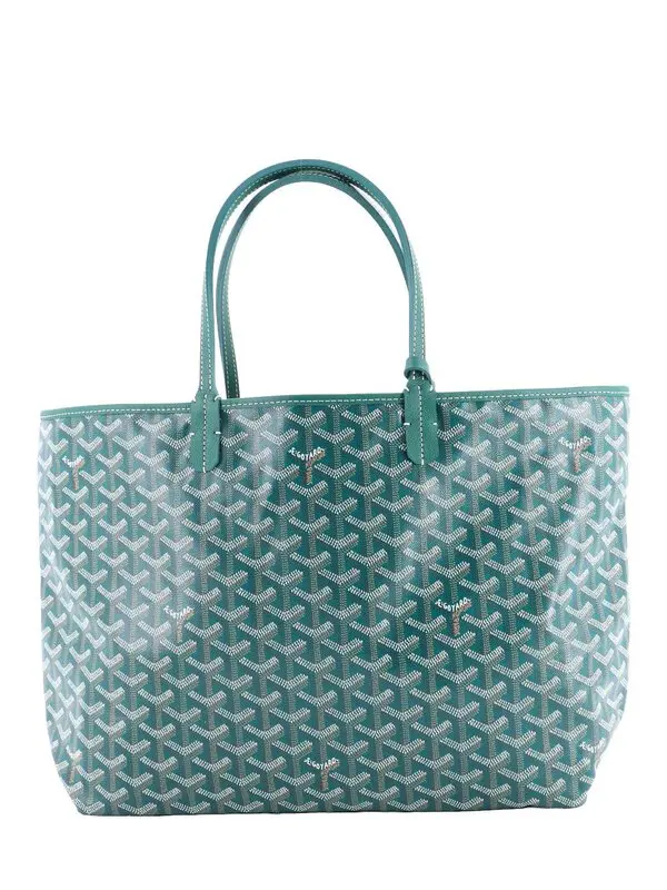 GOYARD Saint Louis Pm Tote Coated Canvas - Green