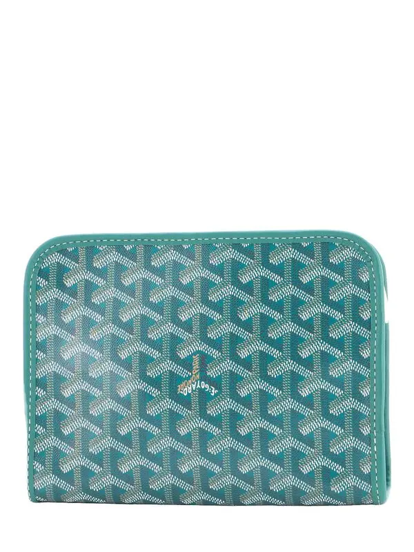 GOYARD Jouvence Toiletry Pouch Coated Canvas Pm - Green