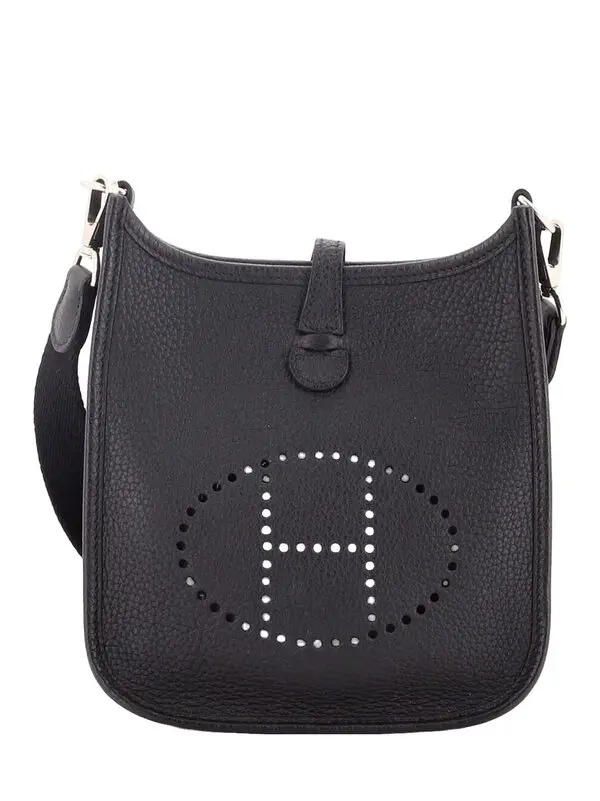HERMES Evelyne Bag Gen Iii Clemence Tpm - Noir
