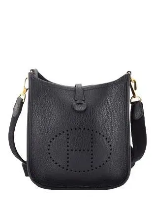 Hermès Evelyne Bag Gen Iii Clemence Tpm - Black