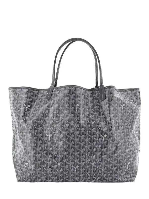 Goyard Saint Louis Gm Tote Coated Canvas - Gray