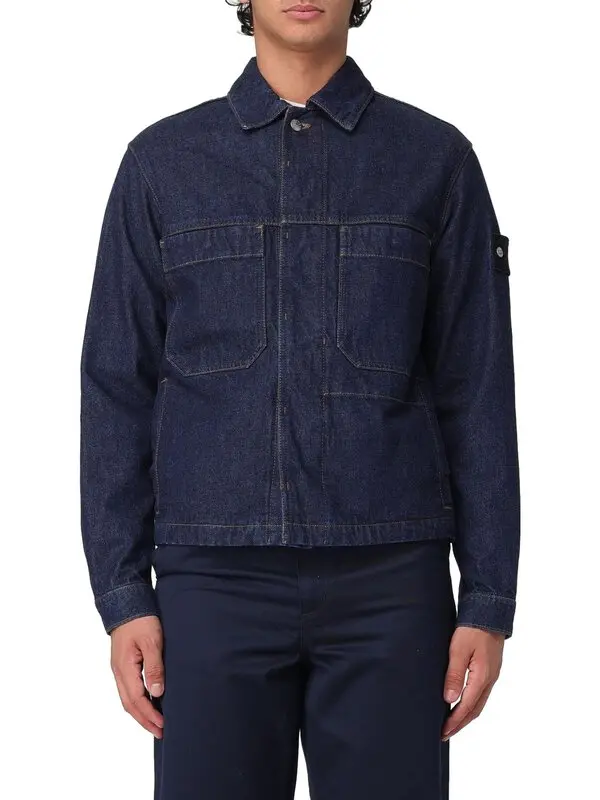 Stone Island Shirt Jacket - Blue