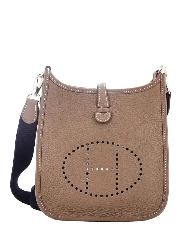 HERMES Evelyne Bag Gen Iii Clemence Tpm - Etoupe