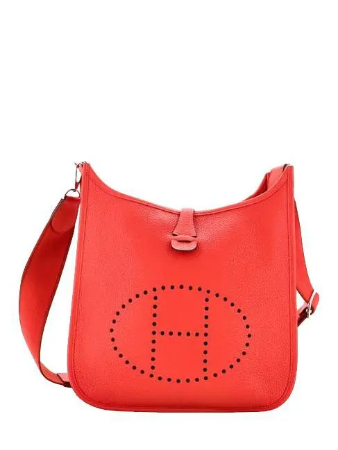 Hermès Evelyne Bag Gen Iii Clemence Pm - Red