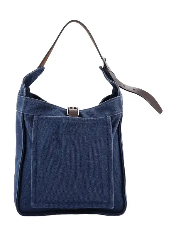 Hermès Marwari Bag Clemence Pm - Bleu De Prusse