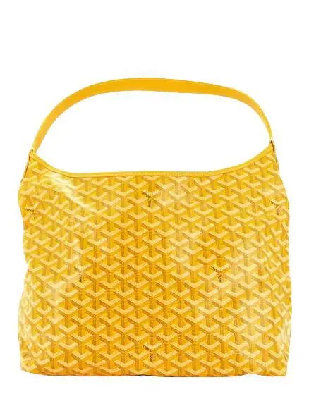 Goyard Boheme Hobo Coated Canvas - Yellow