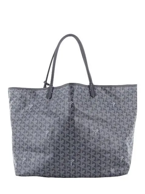 Goyard Saint Louis Tote Coated Canvas Gm - Grey
