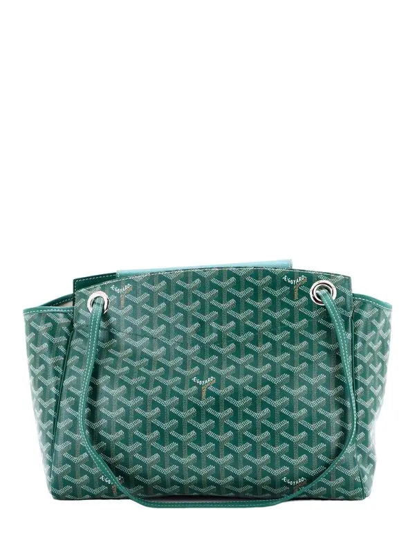 Goyard Rouette Bag Coated Canvas Pm - Green