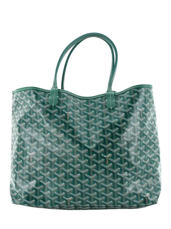 Goyard Saint Louis Pm Tote Coated Canvas - Green