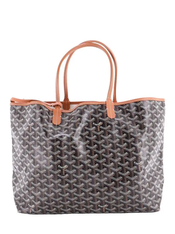GOYARD Saint Louis Tote Coated Canvas Pm - Brown