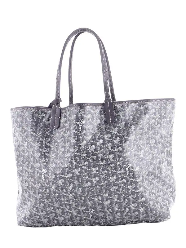 Goyard Saint Louis Pm Tote Coated Canvas - Gray