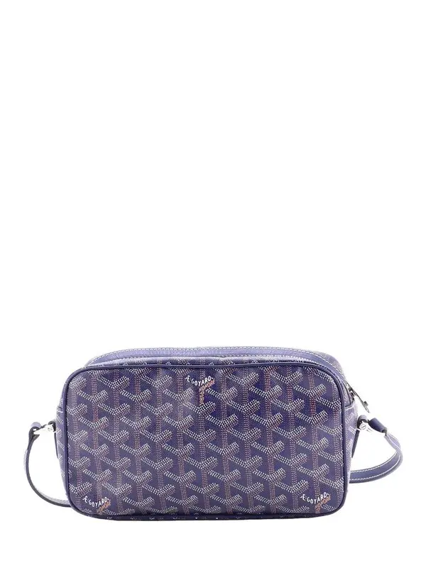 GOYARD Cap Vert Bag Printed Coated Canvas - Blue