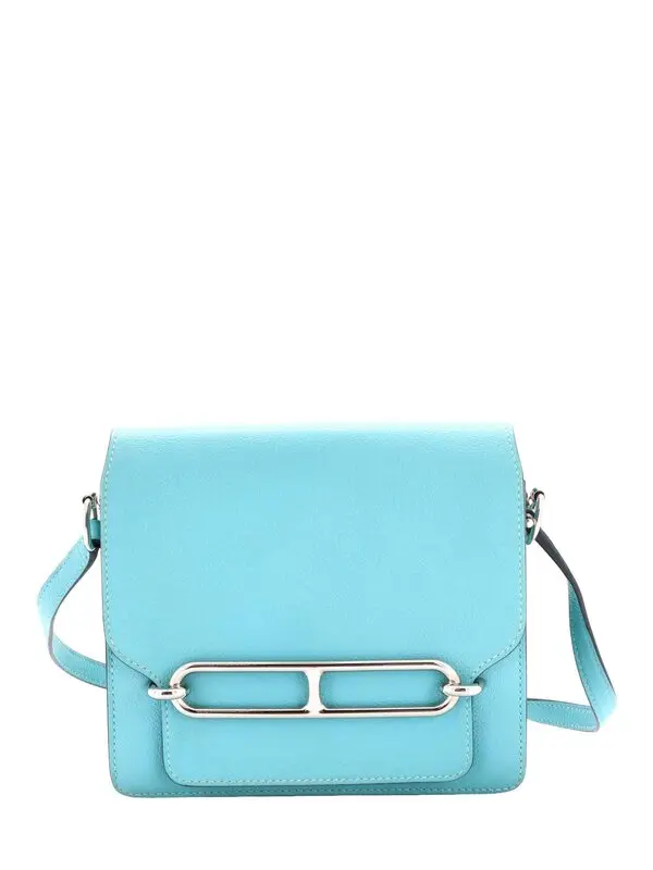 HERMES Roulis Bag Evercolor 18 - Bleu Atoll