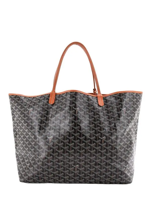 Goyard Saint Louis Gm Tote Coated Canvas - Brown