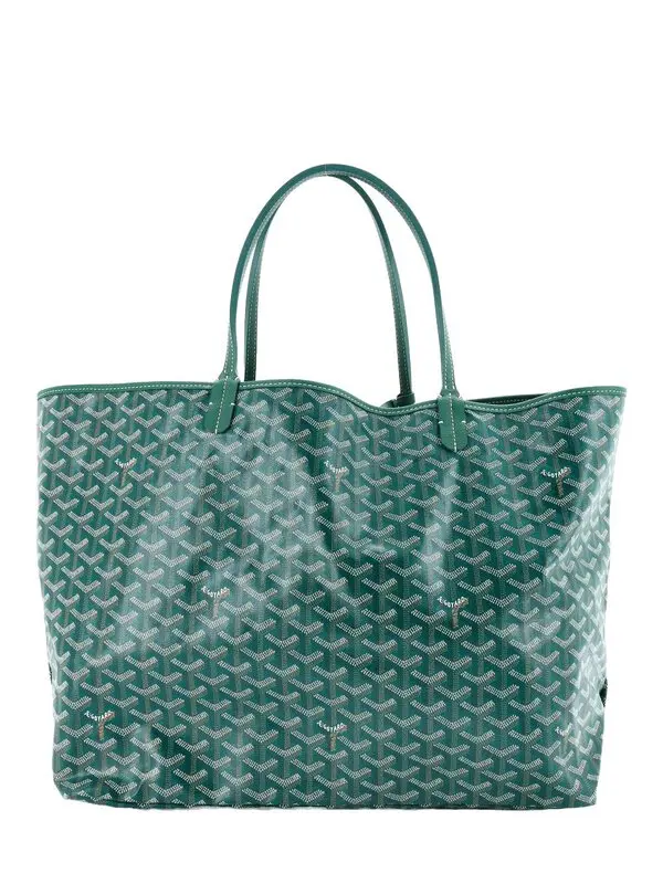 Goyard Saint Louis Gm Tote Coated Canvas - Green