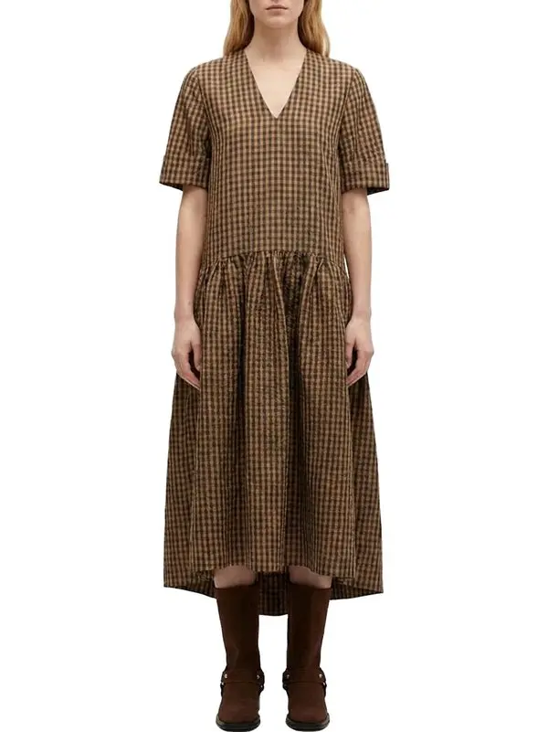 GANNI Dress - Brown