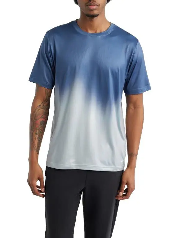 SANTO STUDIO Tempo Tech T-shirt - Fade Blue