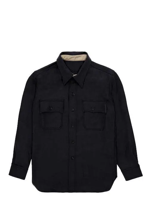 FORTELA Military Overshirt - Blue