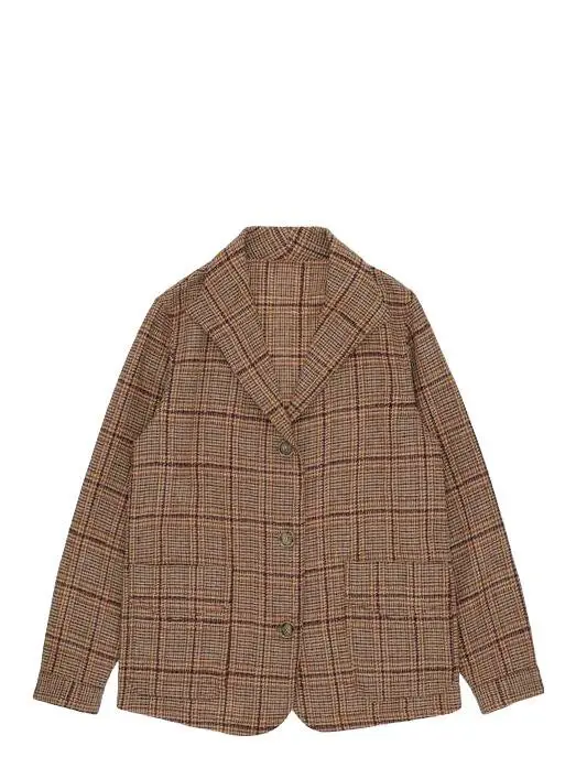 FORTELA Classic Check Wool Jacket - Multicolor