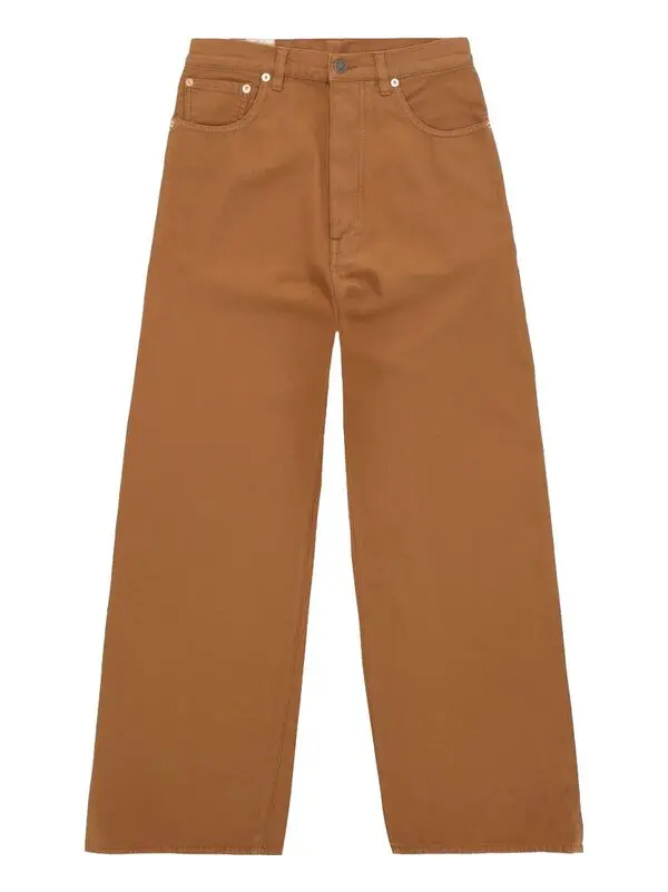 FORTELA Jaron Wide-leg Trousers - Dark Brown