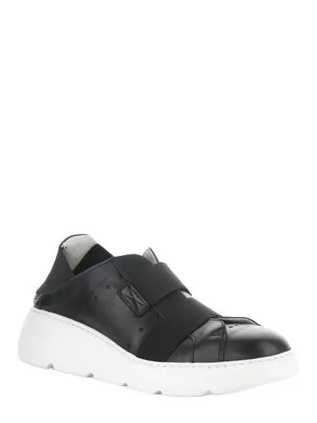 Fly London Julk Leather Sneakers - Black