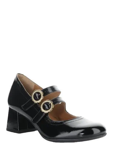 Fly London Paaf Mary Jane Pump - 003 Black