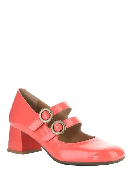 Fly London Paaf Mary Jane Pump - Scarlet