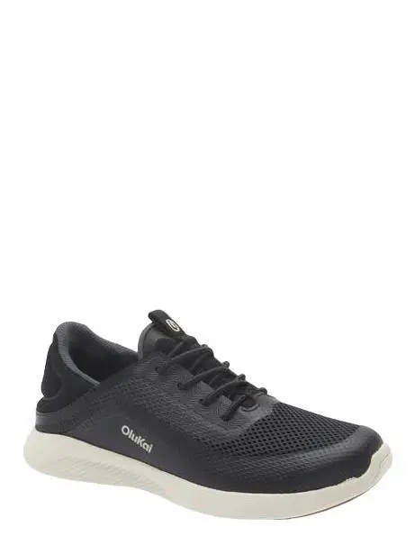 Olukai Kialoa Convertible Lace-up Waterproof Sneaker - Lava Rock/lava Rock