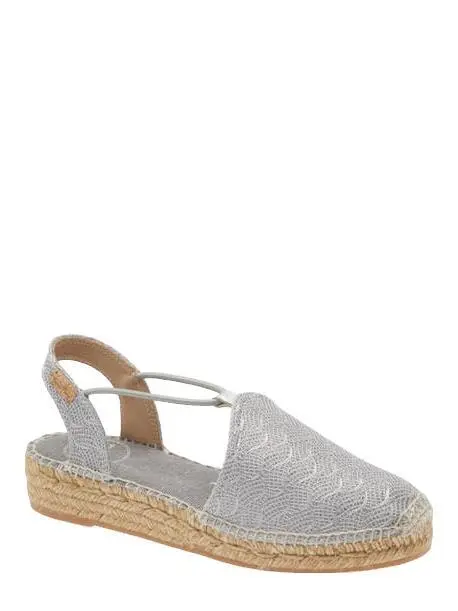 TONI PONS Nerea Espadrille Flat - Plata