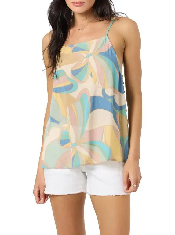 O'Neill Martina Butterfly Print Camisole - Desert Sage