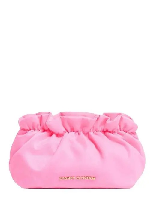 Stoney Clover Lane Bow Nylon Pouch - Bubblegum