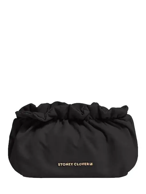 Stoney Clover Lane Bow Nylon Pouch - Noir