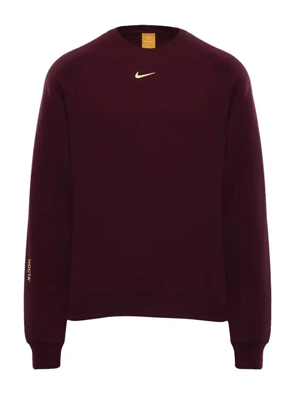 Nike X Nocta Fleece Crewneck Sweatshirt - Red