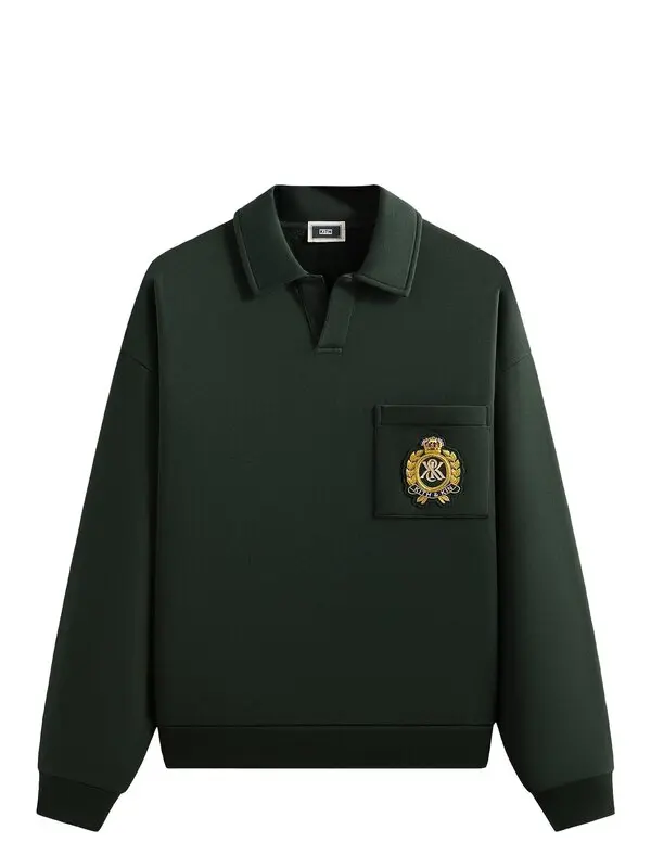 Kith Bullion Lauel Crest Nelson Pocket Rugby - Green