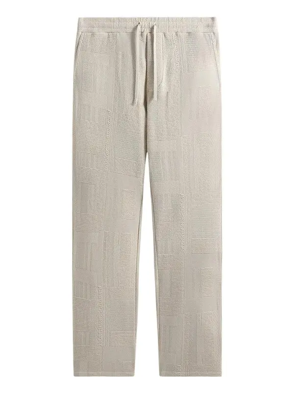 Kith Geometric Knit Elmhurst Pant - Tan