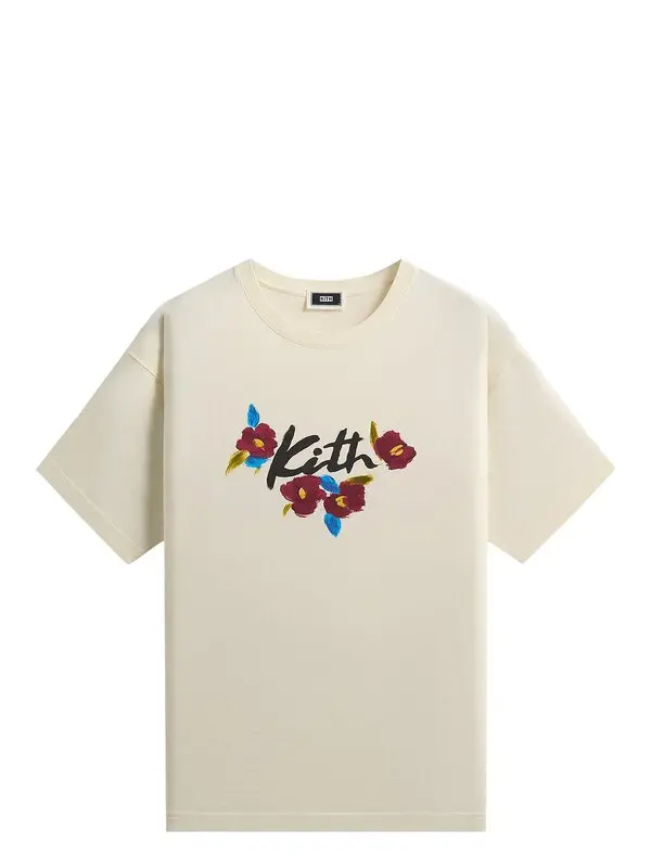 Kith Brush Vintage Boxy Alex Tee - Cream