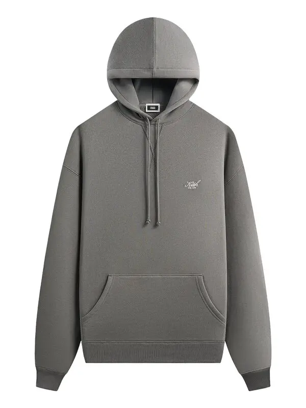 Kith Soft Terry Williams Iii Hoodie - Grey