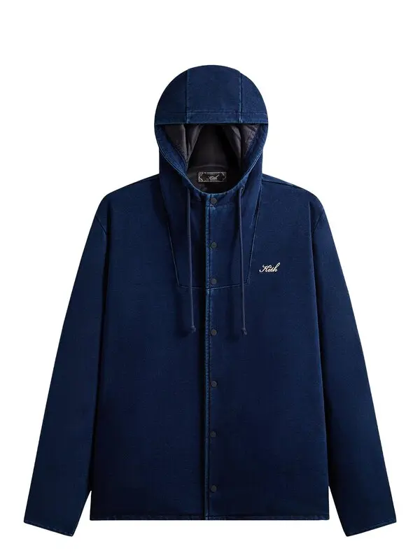 Kith Indigo Loopback Terry Dorian Jacket - Blue