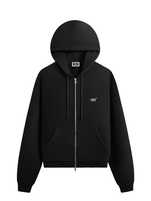Kith Braxton Full Zip Hoodie - Black