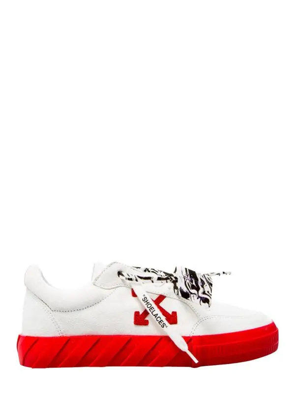 Off-White Vulcanized Low Top Sneakers - White