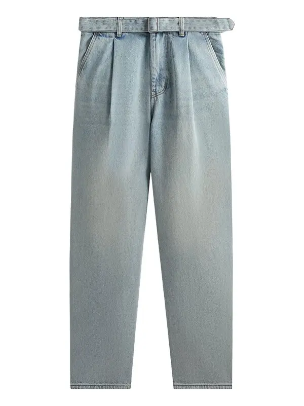 Kith Belted Jaime Denim Pant - Blue