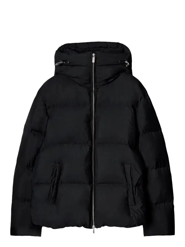 Off-White Patch Arrow Down Puffer - Black