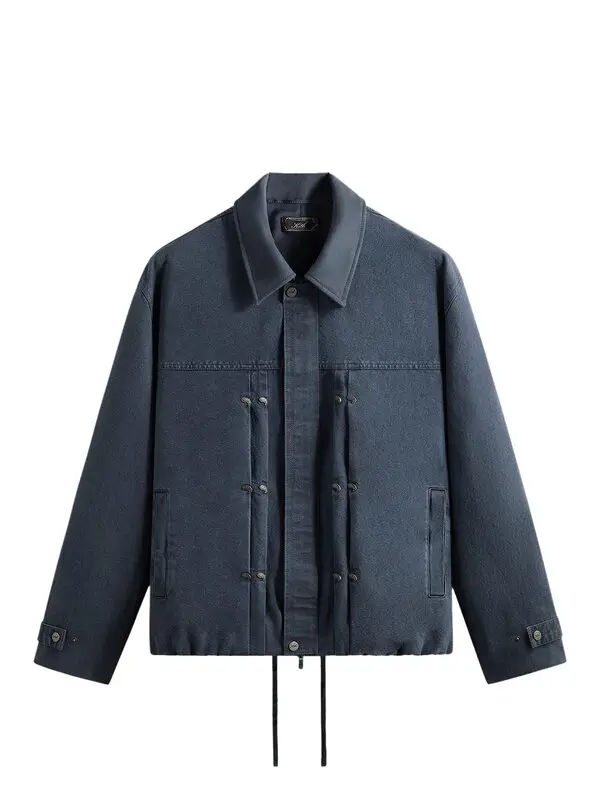 Kith Washed Canvas Ariel Blouson Jacket - Blue