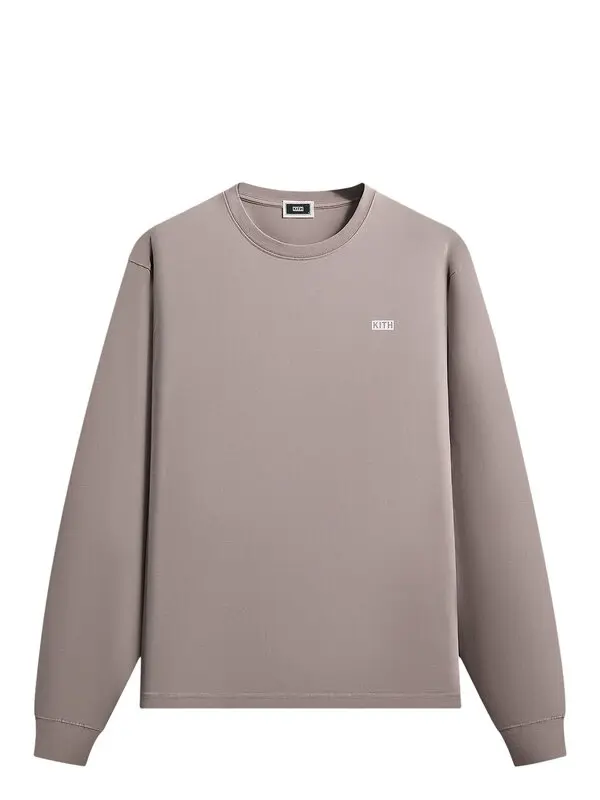 Kith Long Sleeve Lax Tee - Tan