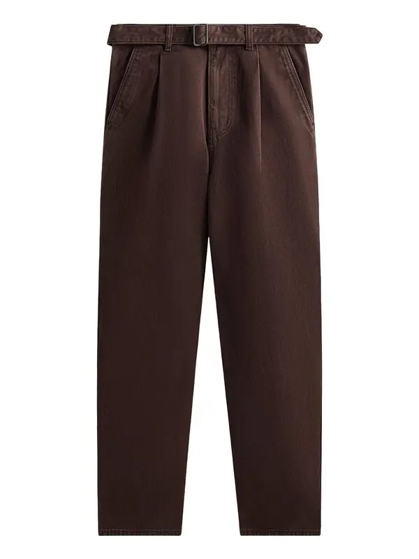 Kith Belted Jaime Denim Pant - Brown