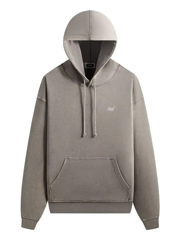 Kith Interlock Williams Iii Hooded Sweatshirt - Tan