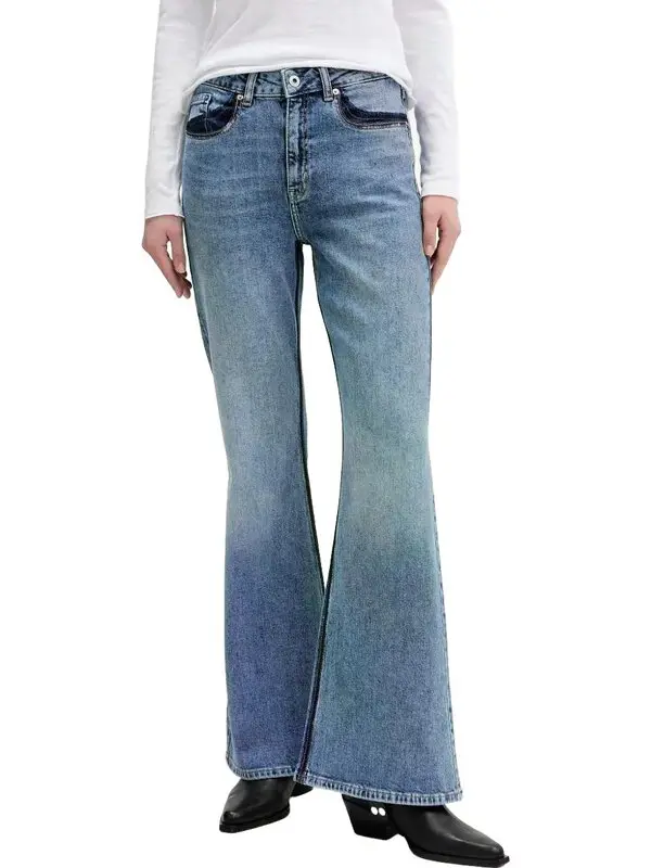 Karl Lagerfeld Flared-leg Jeans - Blue