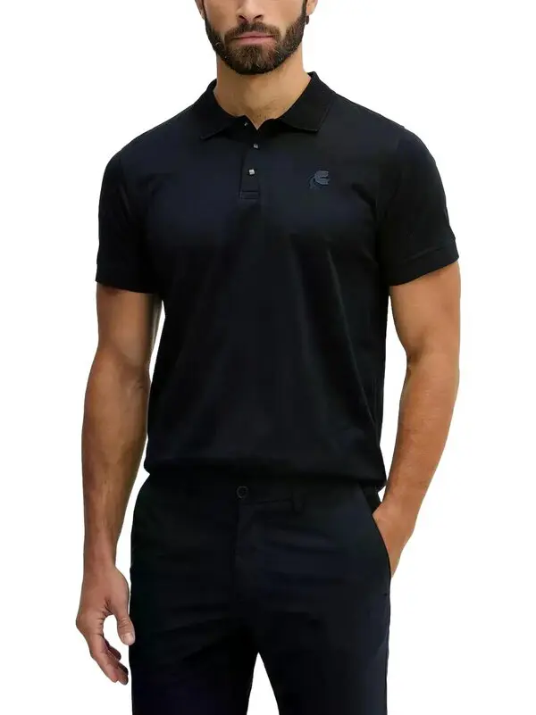 Karl Lagerfeld Logo-print Polo Shirt - Blue